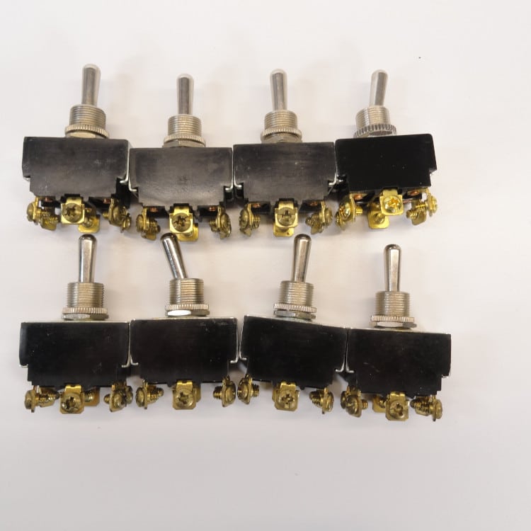 Cole Hersee1503R 5590 DPDT Metal Toggle Switch - LOT OF 8 - Max Marine ...