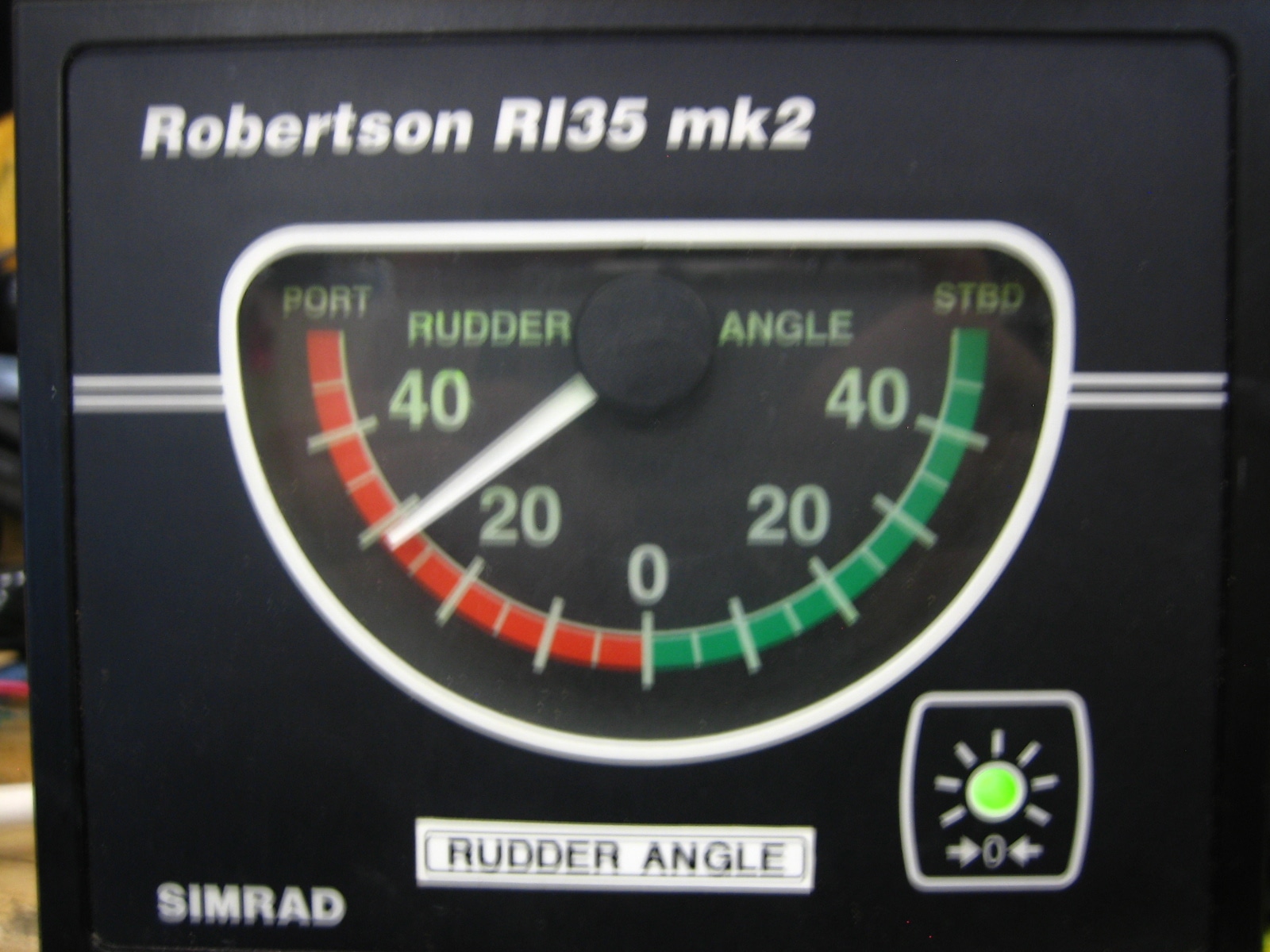Simrad Robertson - Rudder Indicator RI35 MK2 - Excellent Condition ...
