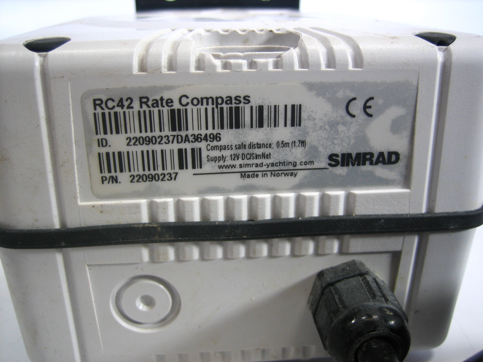 Simrad RC42 Rate Compass Simnet/NMEA2000 Heading Sensor BENCH TESTED ...