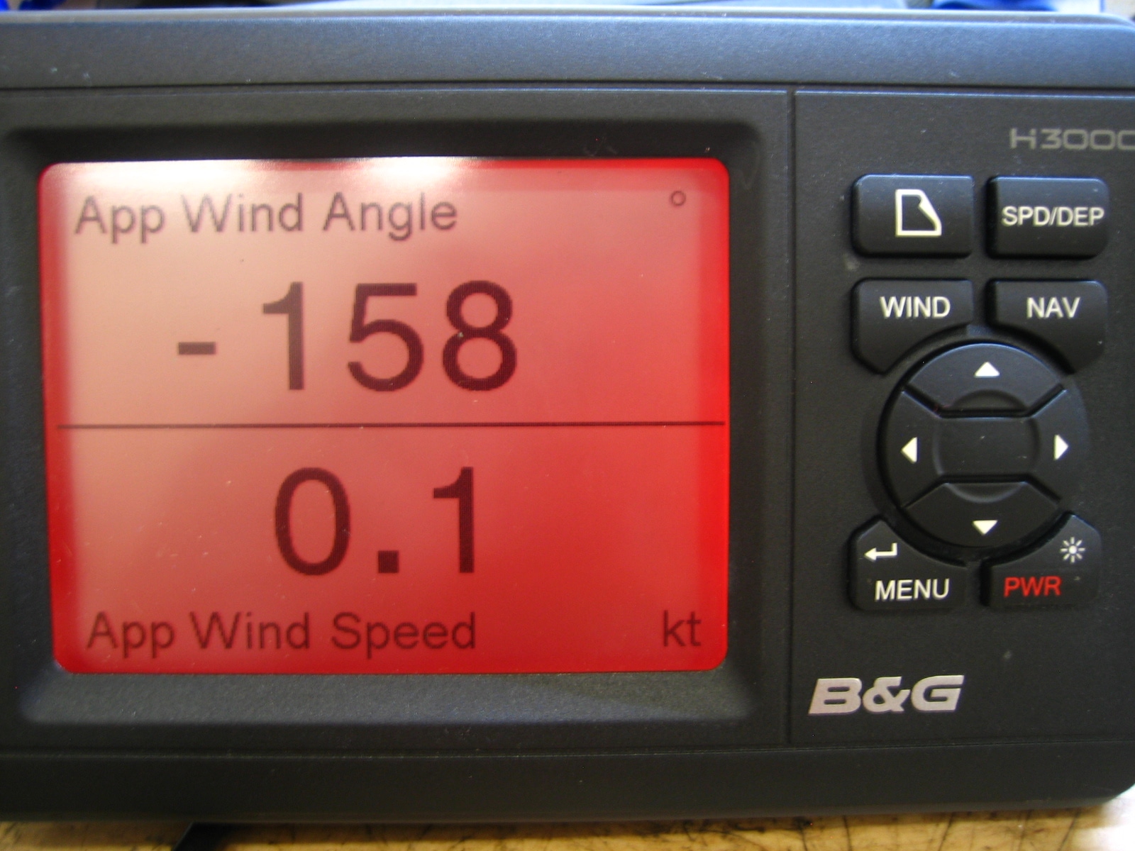 B&G H3000 GFD MONO Display / Great Condition / PERFECT LCD BGH210001 ...