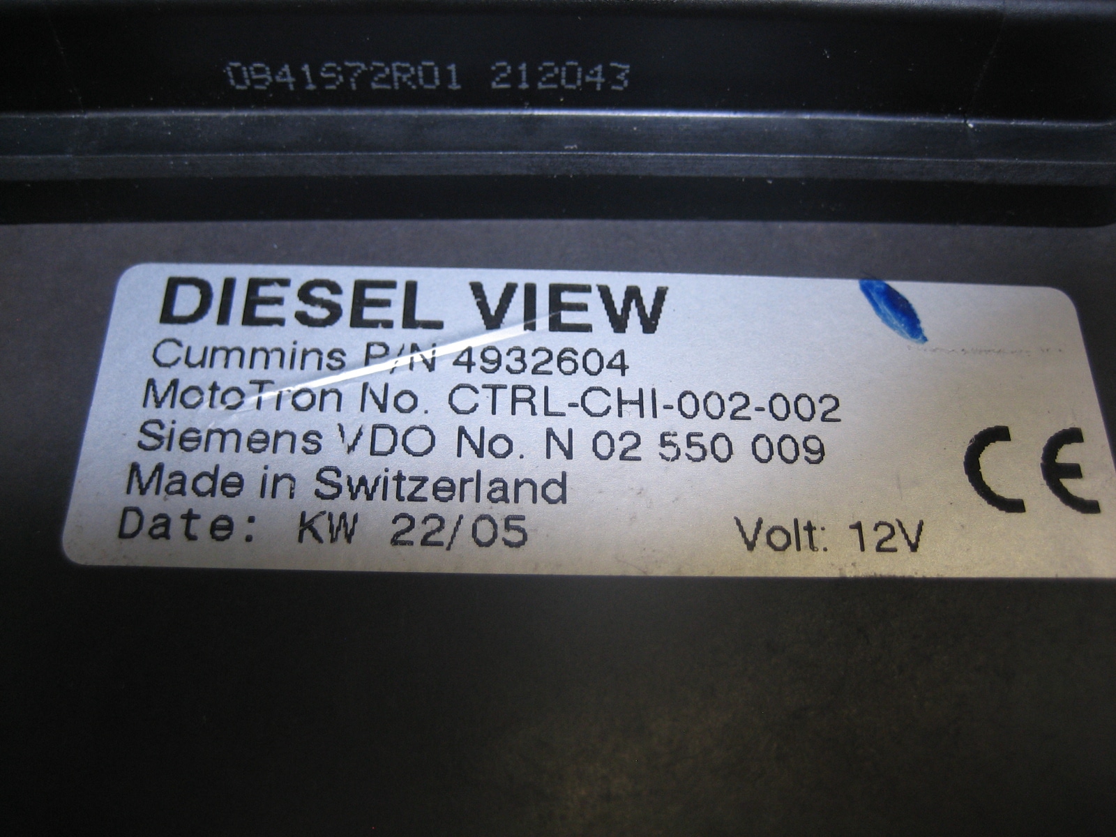 Cummins Smartcraft Diesel View 3978054 REBUILT LCD Software v1.45 - Max ...