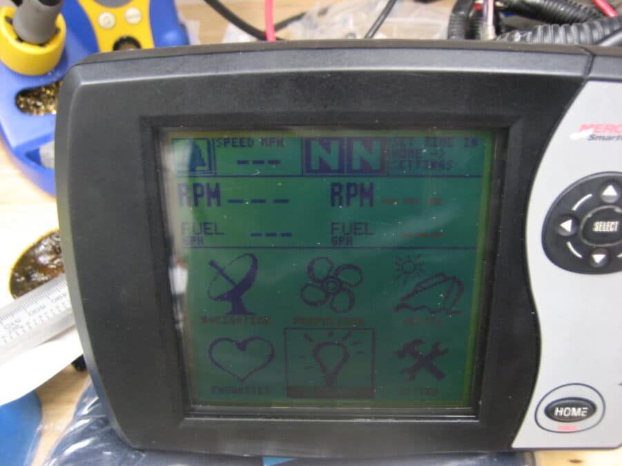 Mercury Smartcraft System View SC5000 79-888923-005 LCD GOOD Software ...