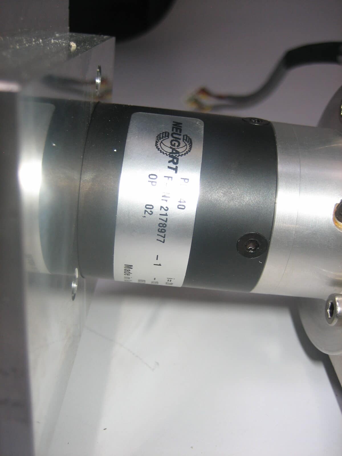 Simrad HALO Open Array Radar Motor - Neugart/Allied Motion 132-0034-01 ...