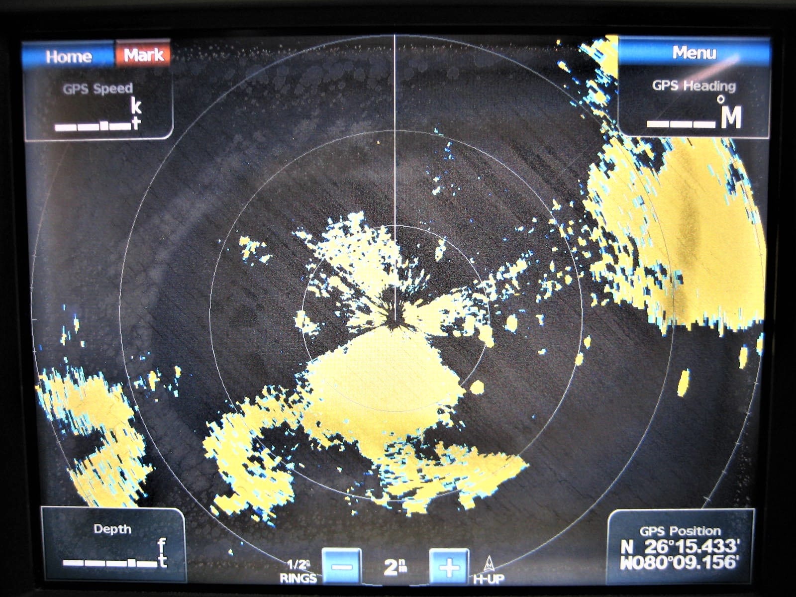 Garmin GMR24HD 4kw Radar Dome Add-On W/Cables - Tested / Updated w/90 ...