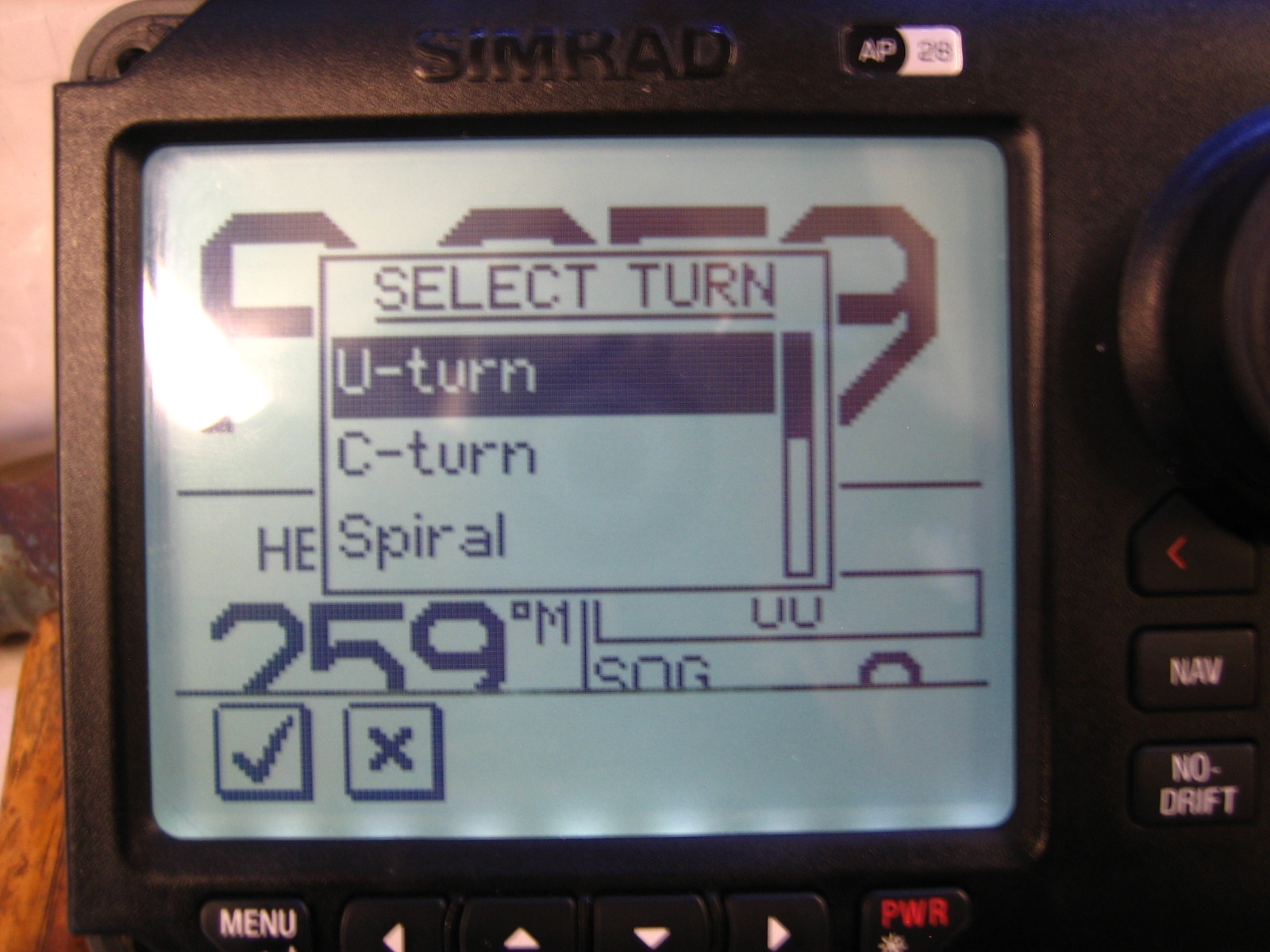 Simrad AP2802VRF AUTOPILOT - AP28 AC42 RC42 - Great Cond - Fully Tested ...