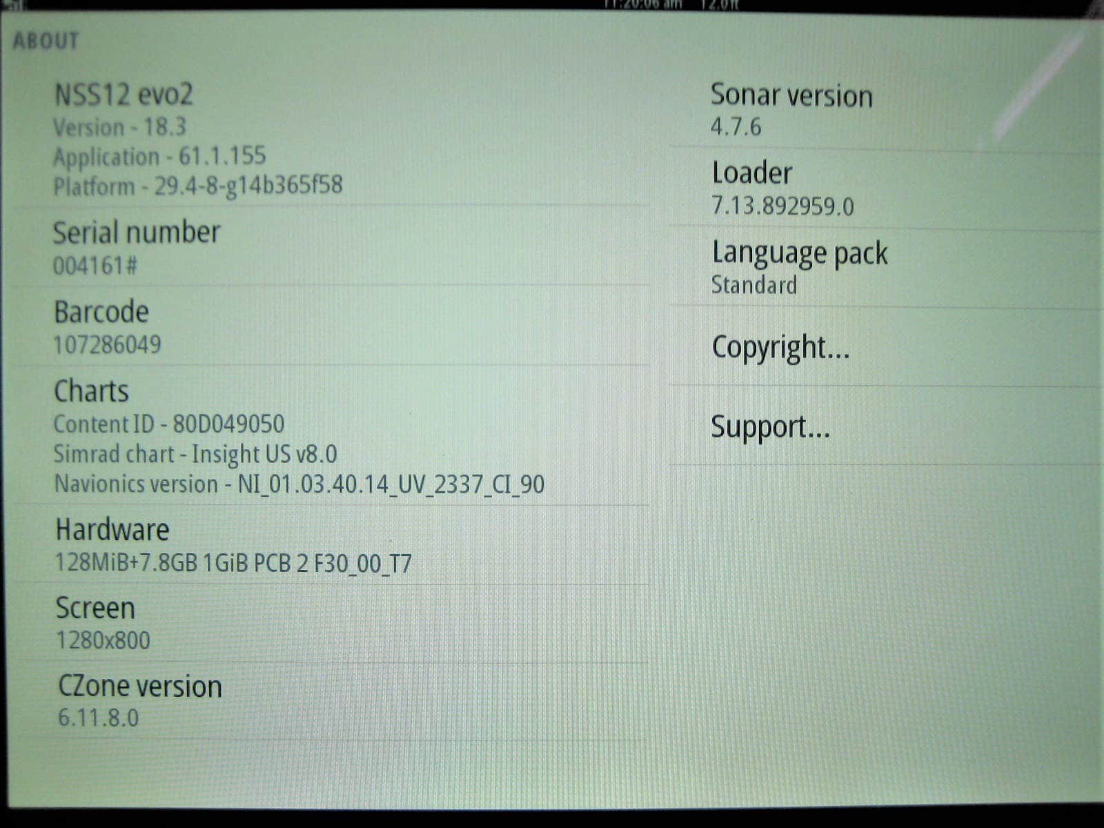 Simrad NSS12 Evo2 - 12" Touchscreen MFD Chartplotter - Max Marine ...