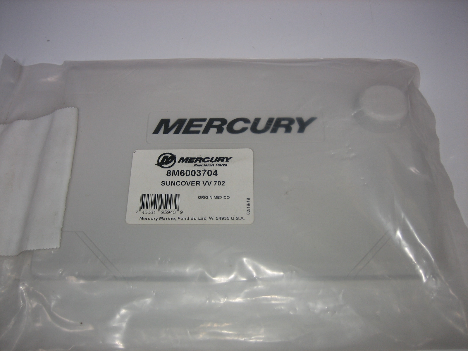 Mercury Mercruiser 8M6003704 VesselView 702 Protective Suncover Sun ...