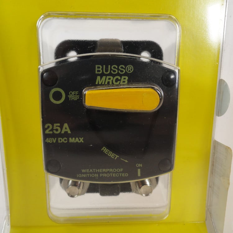 Blue Sea Systems 7135 - 25A DC Bussmann 187-Series Marine Type 3 ...