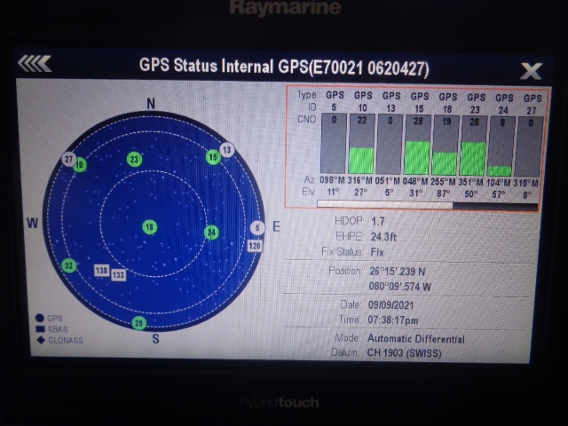 Raymarine e95 Touchscreen MFD Display CORE - TESTED / UPDATED E70021 ...
