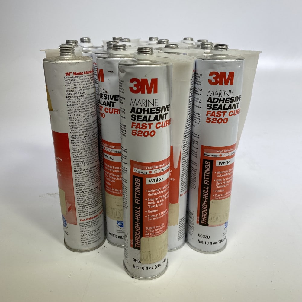 3m 5200 FAST CURE - ***LOT OF 16x 10 oz Tubes *** MFG DATE JUNE 2014 ...