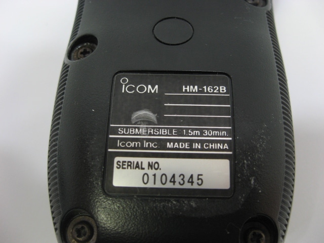 ICOM HM-162B CommandMic III for Icom IC-M504 /IC-M604 VHF - Max Marine ...