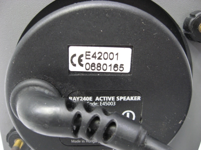 Raymarine RAY240 Ray240E Active Marine VHF Speaker E45003- Working ...