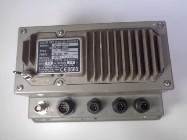 Furuno GP-1650WF GPS/ Chartplotter/ Sounder (Navionics) - Tested - Max ...