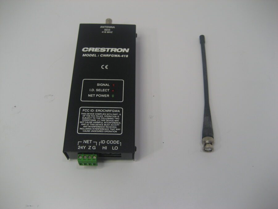 Crestron CNRFGWA-418 Wireless 418Mhz RF Gateway Antennas With Connector ...
