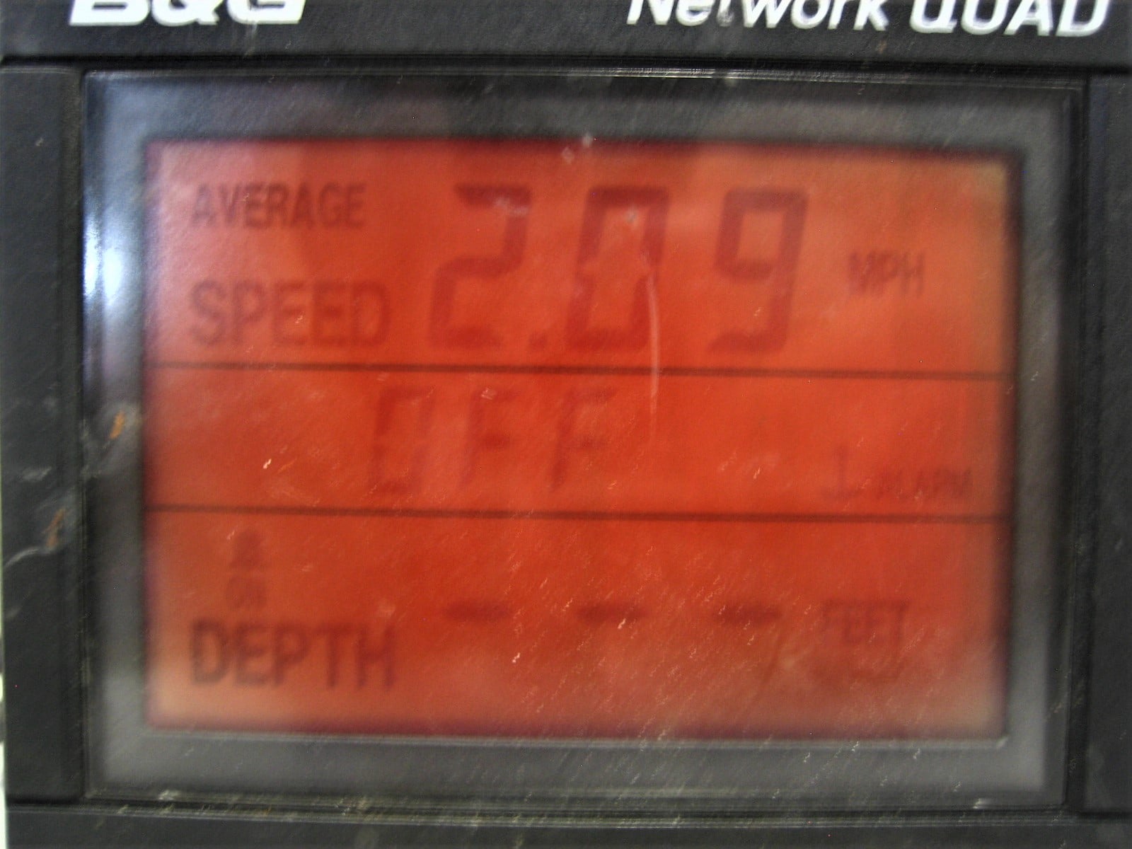 B&G 375002 Network Quad Instrument Display Head/As - Is / Working - Max ...