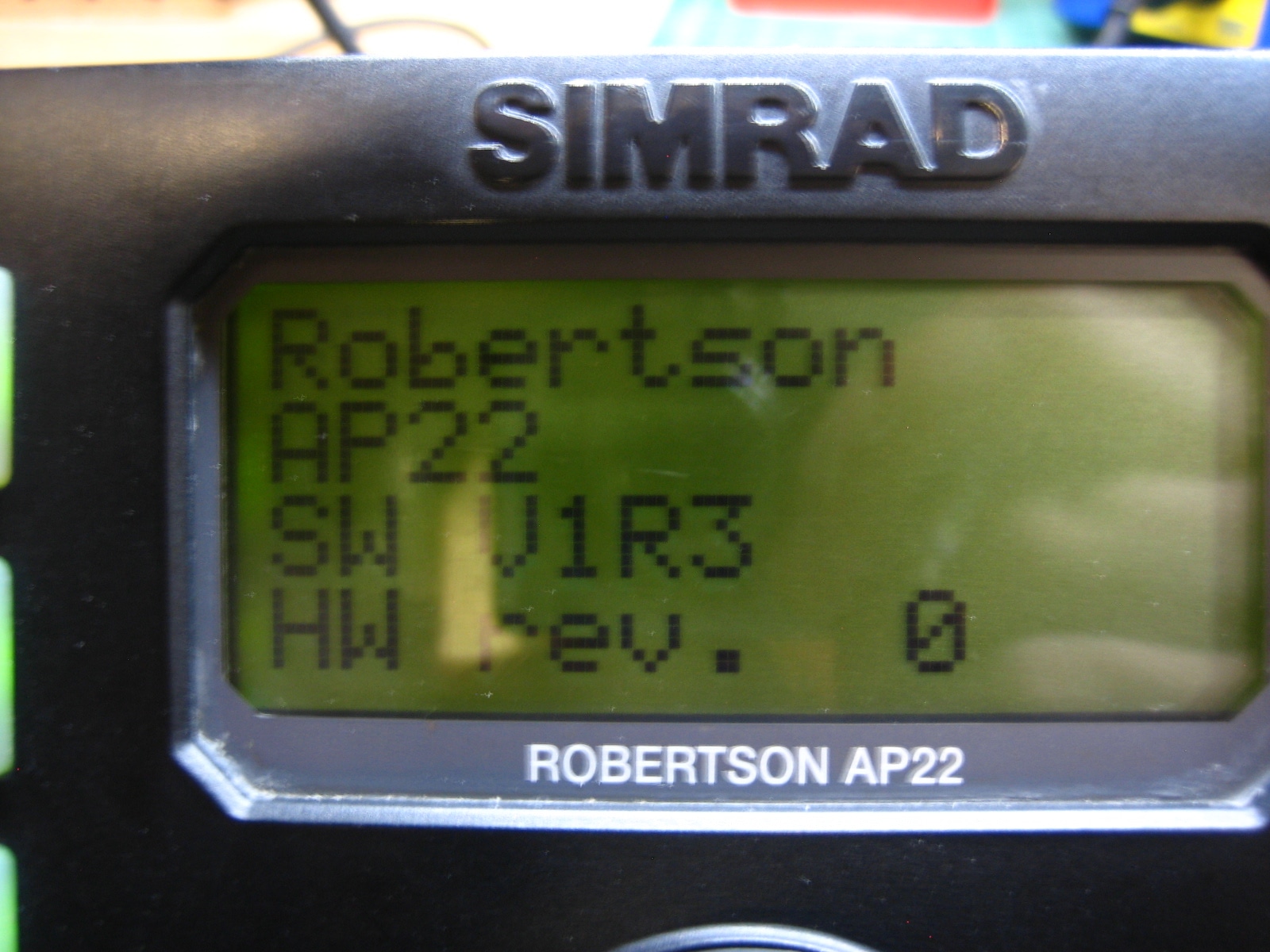 Simrad/AP22 Autopilot Control Head-90 DAY WARR - Tested - New LCD ...