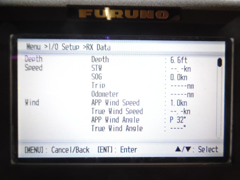 Furuno RD-33 Navigational Data Organizer - Color N2K Data Display ...