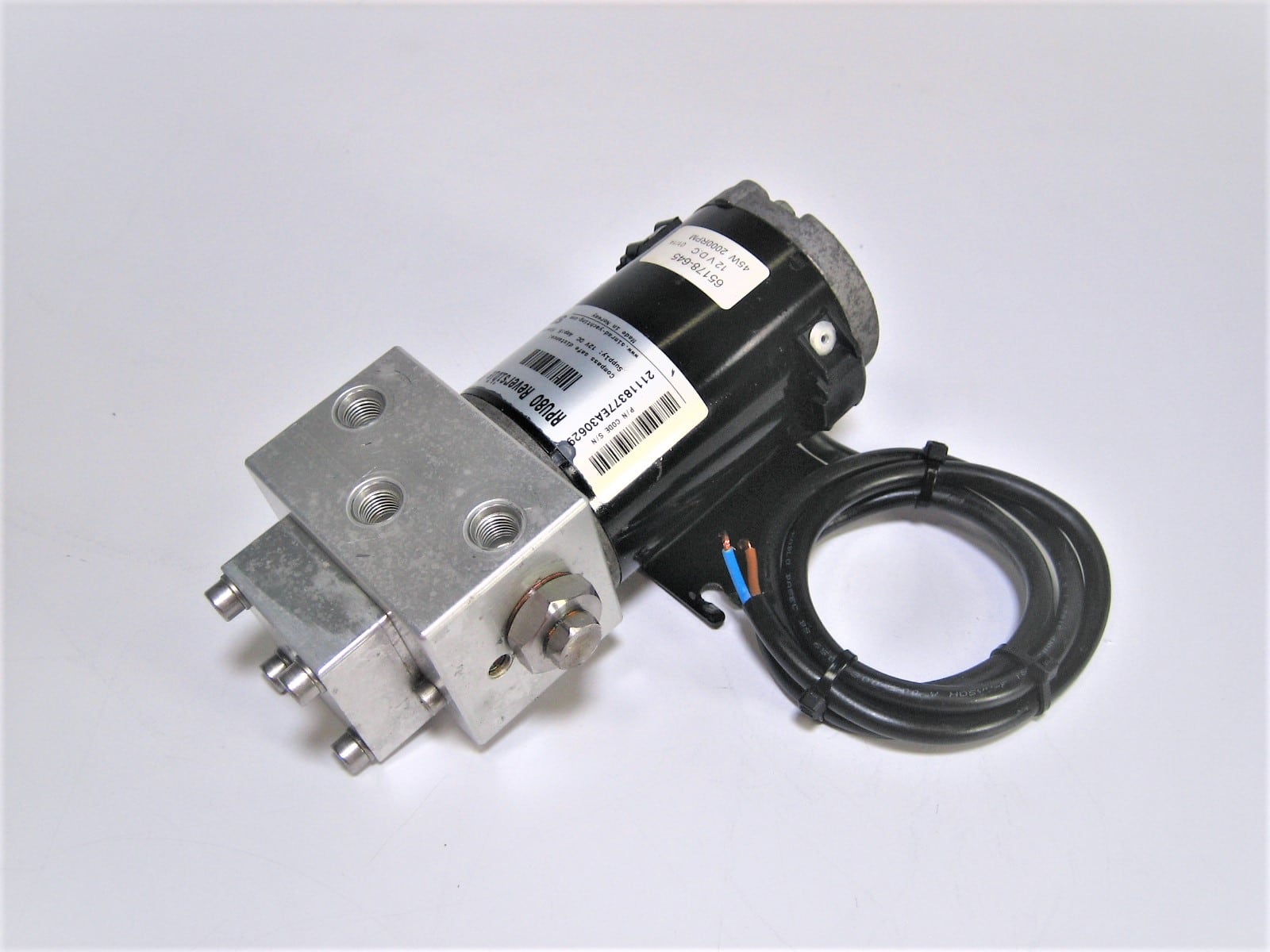 Simrad-RPU80 Boat Autopilot Pump Reversible PN21118377 12VDC/Tested ...