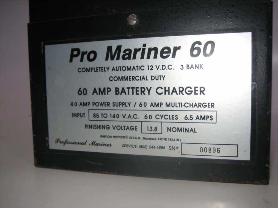 Professional Mariner Pro Mariner 60a 12v 3 Bank Marine Battery Charger ...