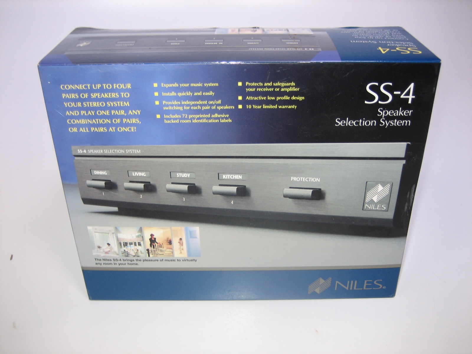 Niles SS-4 Speaker Selector Selection System Switcher - *NEW IN BOX ...