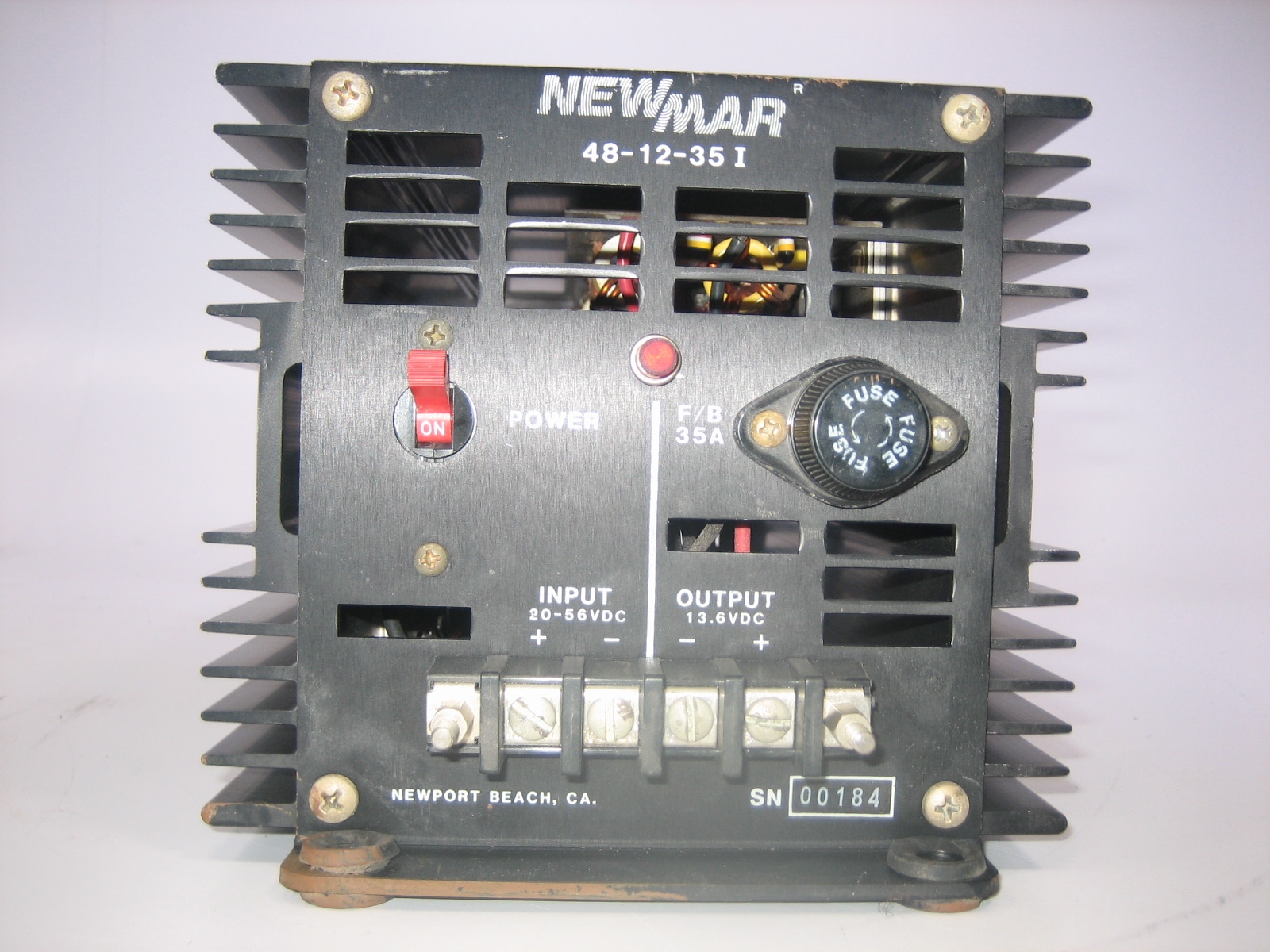 Newmar 48-12-35 I - 20-56 VDC IN/13.6 VDC OUT - 35 AMP DC-DC Step Down ...