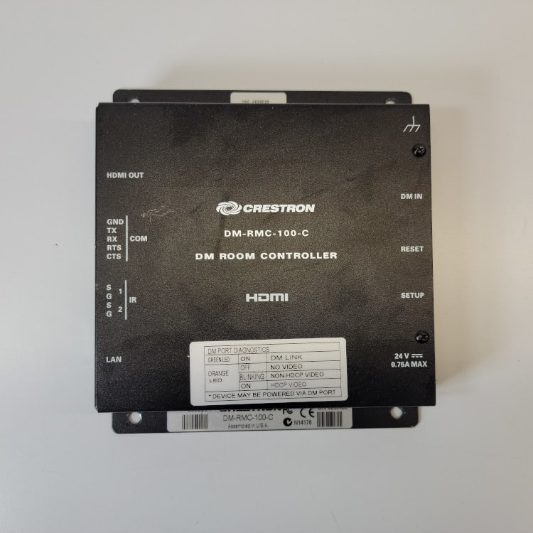 Crestron DM Room Controller, DM-RMC-100-C bundled w/ 24v Power supply ...