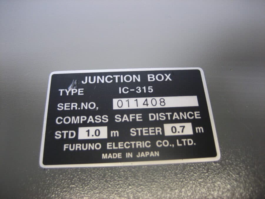 Furuno IC-315 Junction Box - Free US Shipping - *NEW OLD STOCK* - Max Marine Electronics