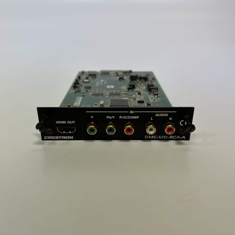 Crestron DMC-VID-RCA-A RCA Analog Video Input Card for DM Switchers ...