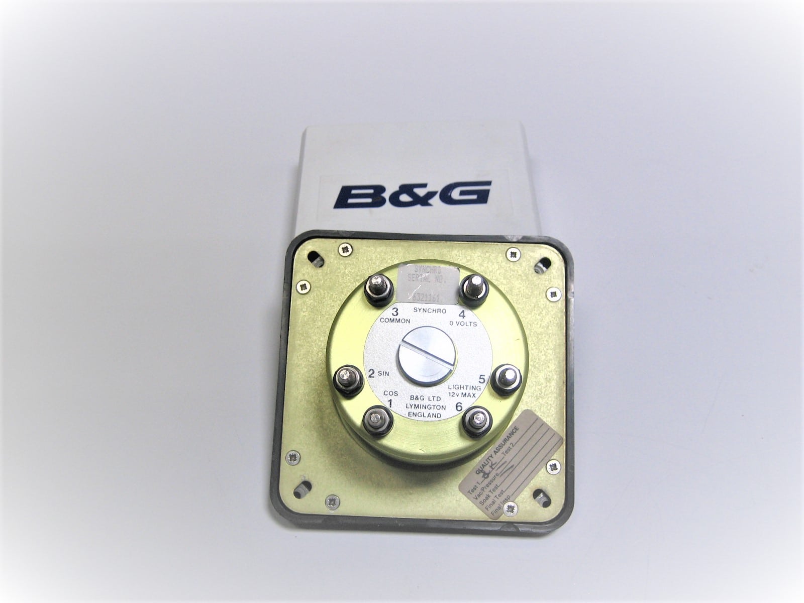 BandG~H2000~Synchro Magnified Wind Angle - Analogue Gauge - TESTED GOOD ...