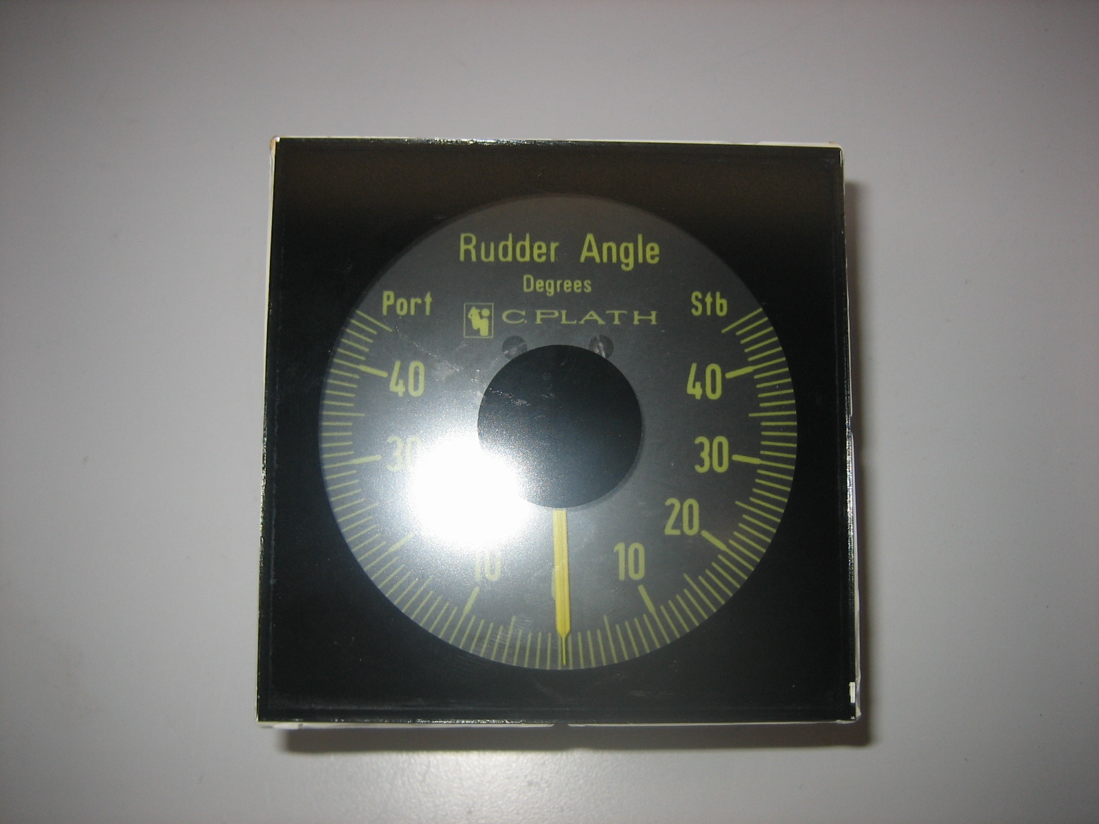 C. Plath 2877 075106 Rudder Angle Instrument Gauge - DLQ96-pc-PY 232938 ...
