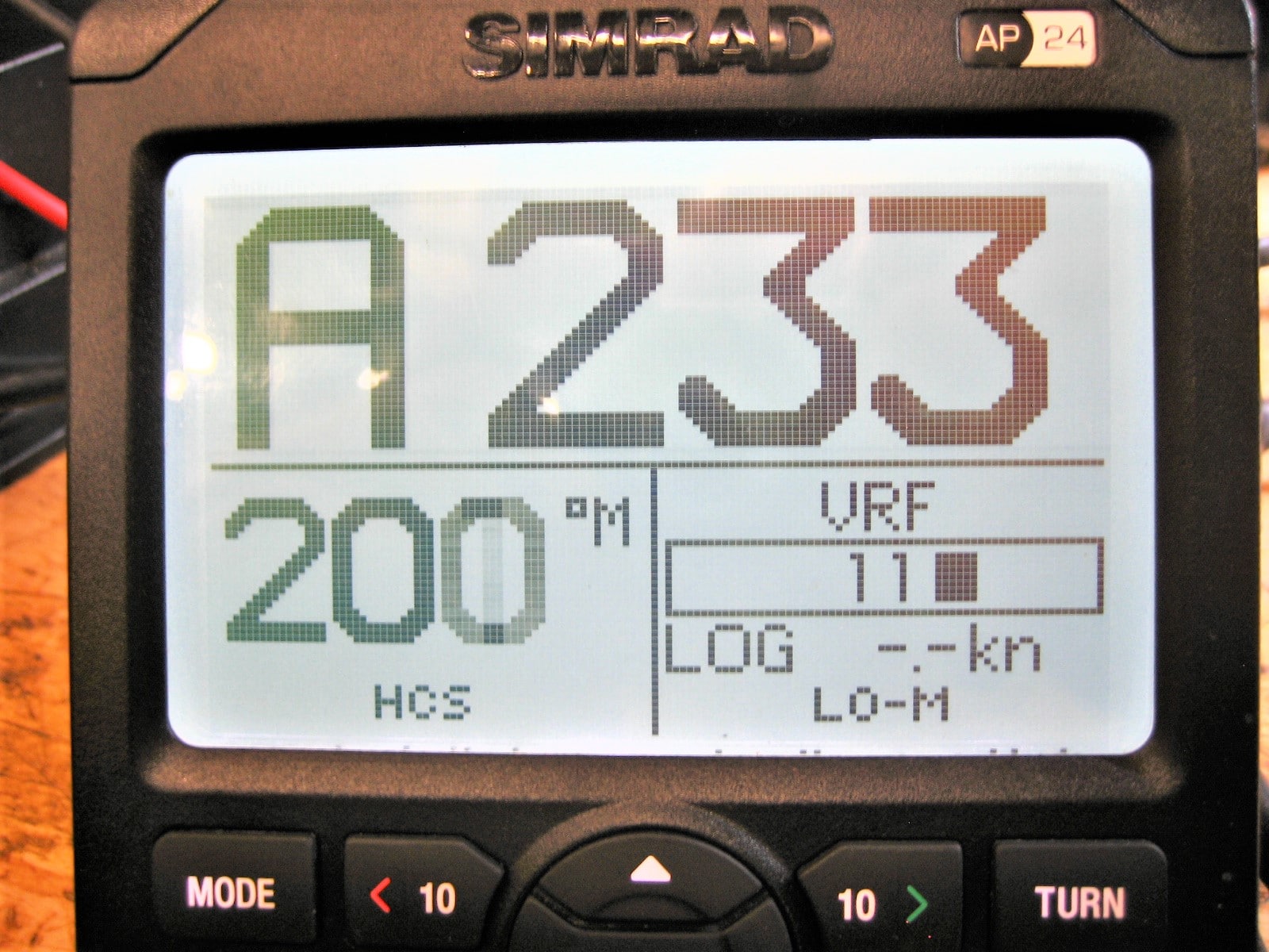 Simrad AP24-Autopilot Control Head in GOOD Condition PN-22096614-Tested ...