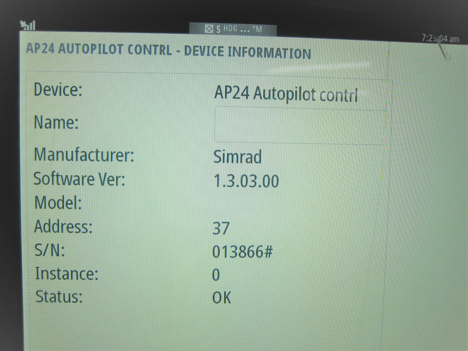 Simrad - AC12 Autopilot Computer 22089841 / For AP24/AP28 - TESTED GOOD ...