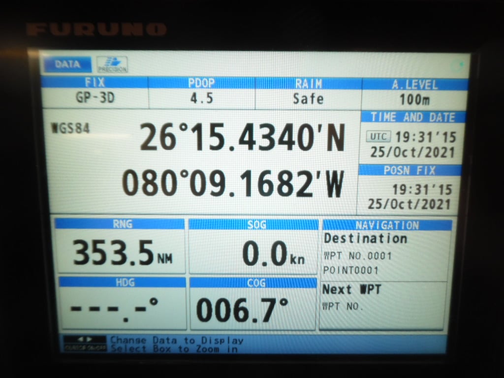 Furuno GP-170 WAAS Navigator Color Display - Great Condition - 90 Day ...