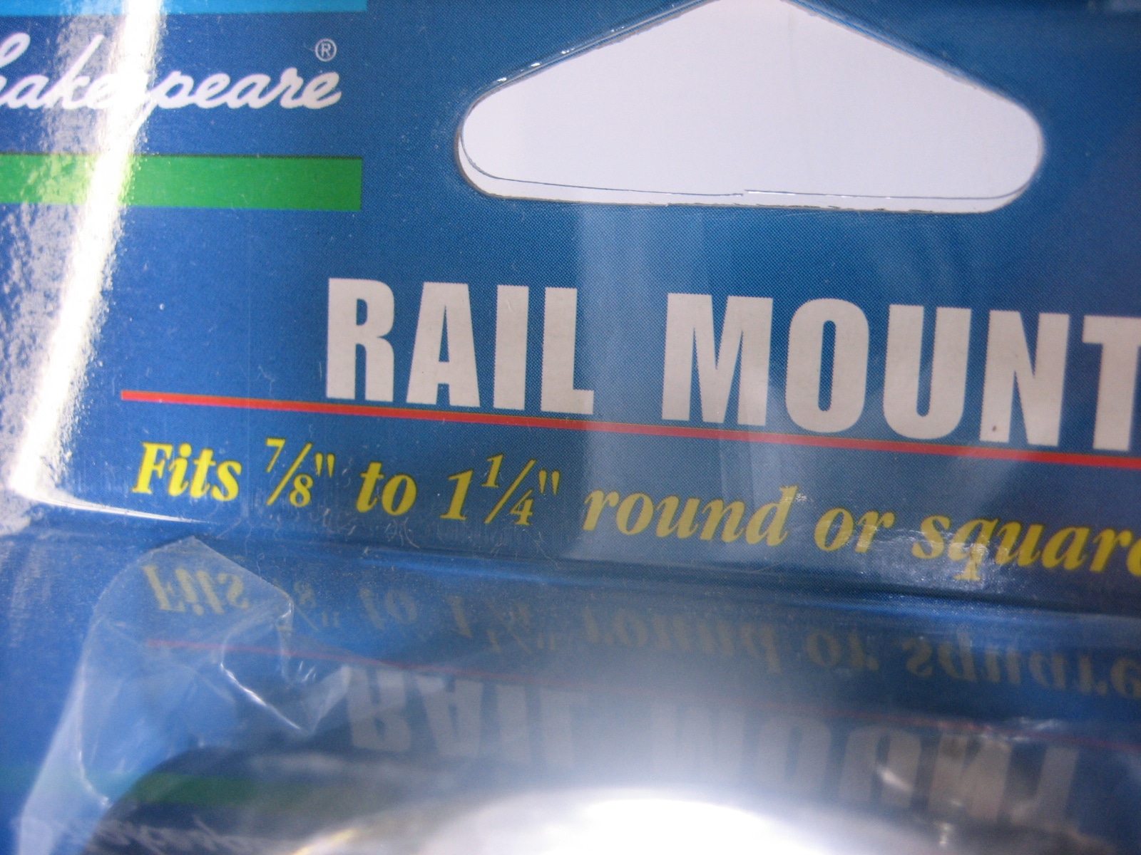 Shakespeare 4720 Stainless Steel Rail Mount w/1"-14 Thread Fits 7/8"-1 ...