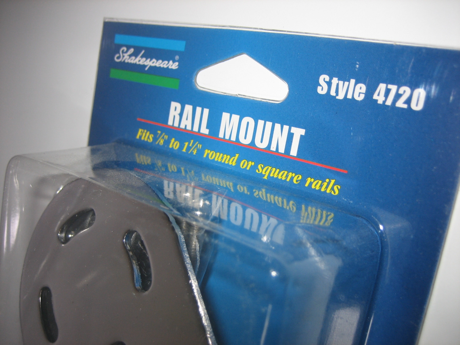 Shakespeare 4720 Stainless Steel Rail Mount w/1"-14 Thread Fits 7/8"-1 ...