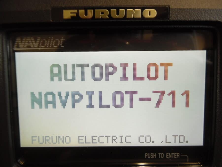 Furuno Navpilot Control Head - FAP-7011 - MONO - Bench Tested Good ...