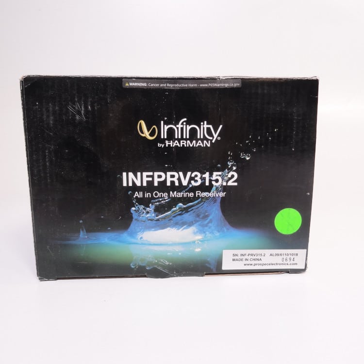 Infinity PRV-315 Marine AM FM USB BT 4X50 Waterproof Wired **NEW OLD ...
