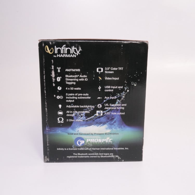 Infinity PRV-315 Marine AM FM USB BT 4X50 Waterproof Wired **NEW OLD ...