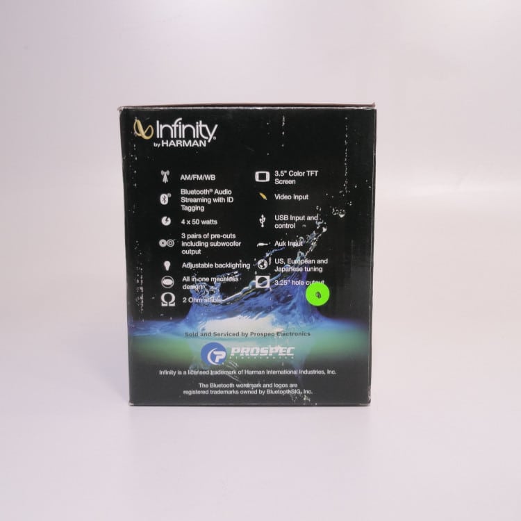 Infinity PRV-315 Marine AM FM USB BT 4X50 Waterproof Wired **NEW OLD ...