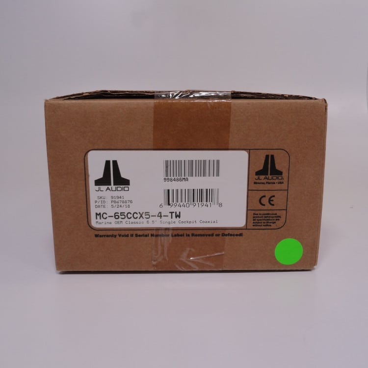 JL Audio MC-65CCX5-4-TW 6.5" 2-Way Speaker White & Titanium Grille *NEW ...