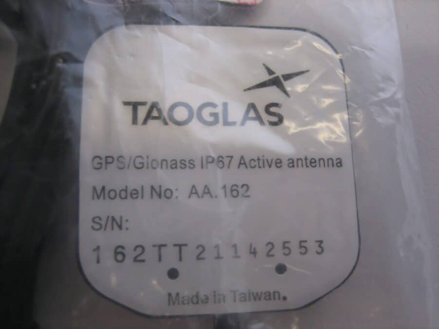 Taoglas AA.162 GPS GLONASS Antenna - NEW - 3m Cable SMA(M) Connector - Max Marine Electronics