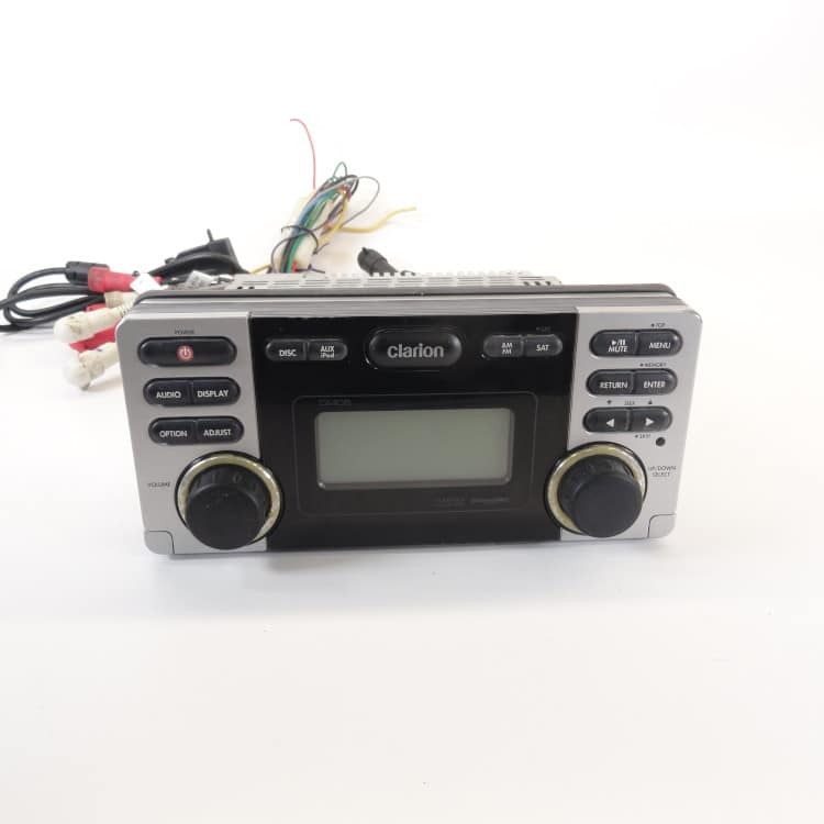 Clarion CMD8 - Watertight Marine AM/FM Sirius XM Radio Boat Stereo ...