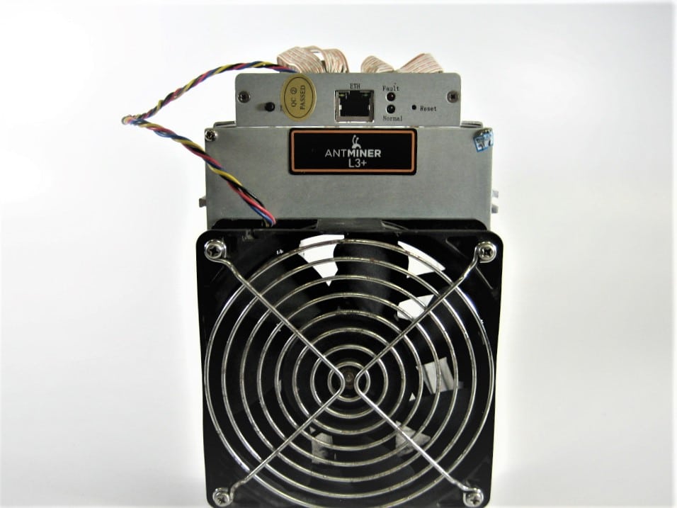 Bitmain - Antminer L3+ W/ Obelisk MP1000-1121 AUT1 Power Supply - Free ...