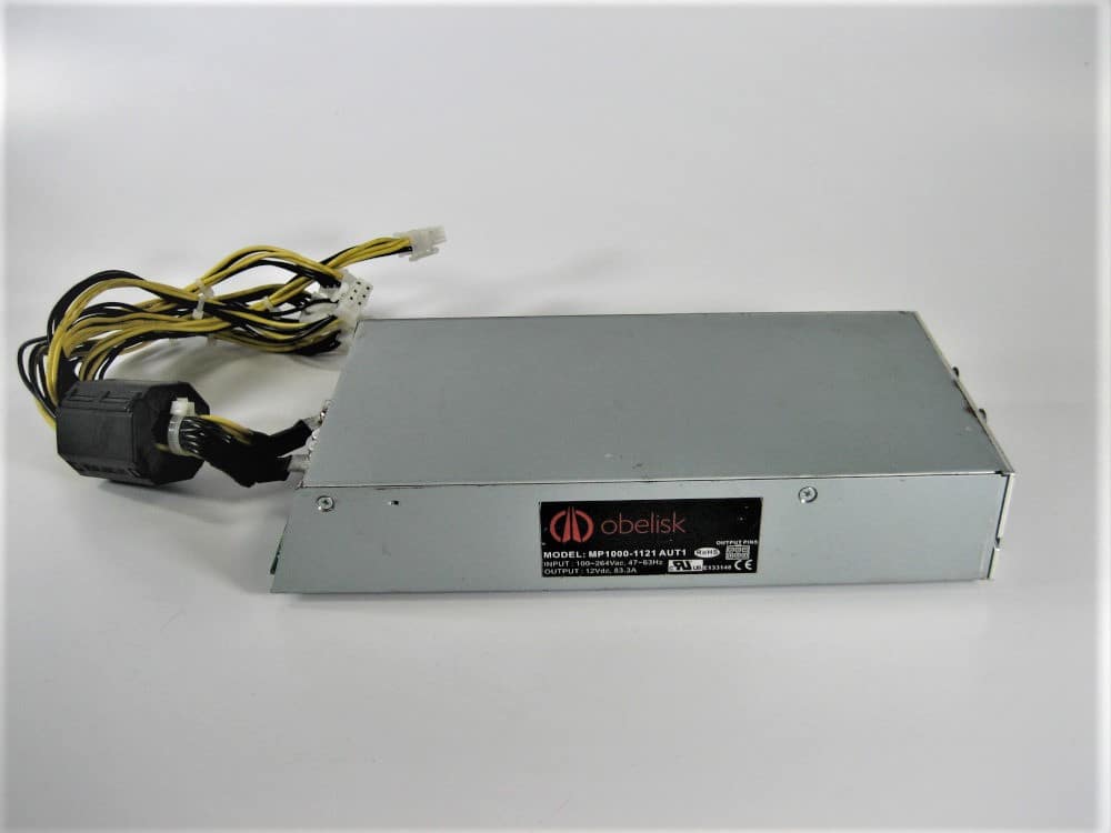 Bitmain - Antminer L3+ W/ Obelisk MP1000-1121 AUT1 Power Supply - Free ...