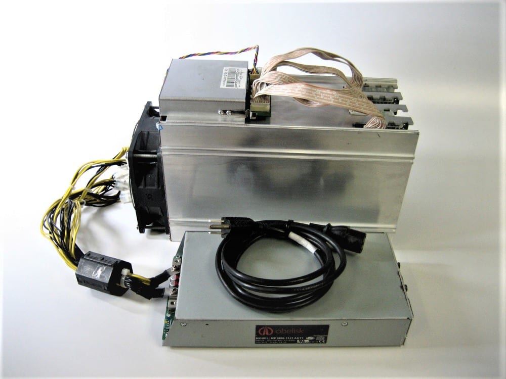 Bitmain - Antminer L3+ W/ Obelisk MP1000-1121 AUT1 Power Supply - Free ...