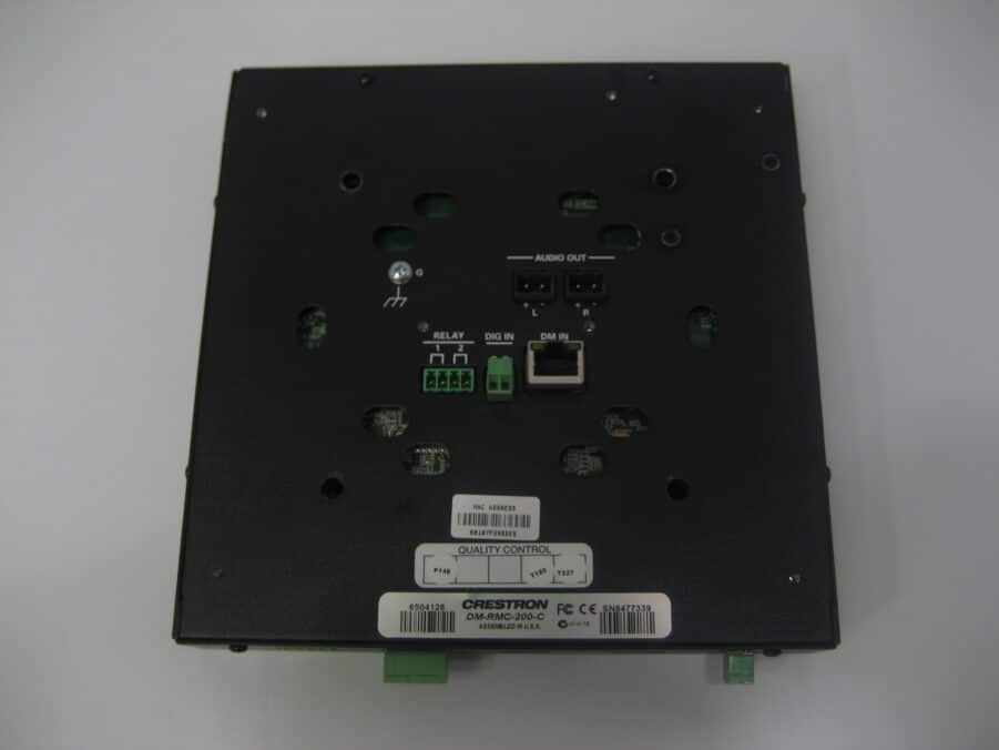 Crestron DM Room Controller DM-RMC-200-C w/ Ac Adapter Good Condition ...
