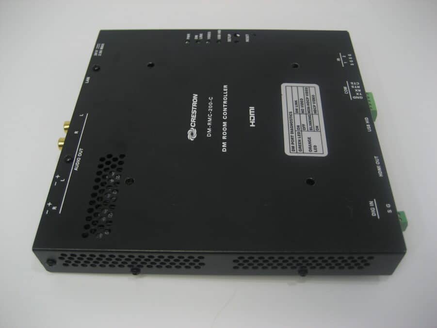 Crestron DM Room Controller DM-RMC-200-C w/ Ac Adapter Good Condition ...