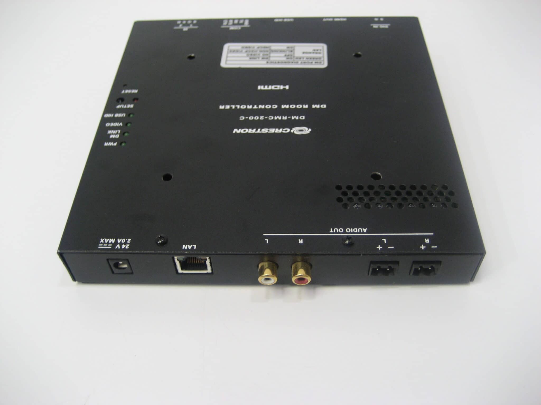 Crestron DM Room Controller DM-RMC-200-C w/ Ac Adapter Good Condition ...