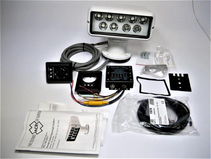 ACR RCL-100 LED Spotlight With Point Pad 12/24V (Tested) - Max Marine ...