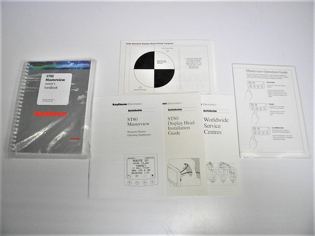 Raytheon ST80 MultiView REPEATER Instrument w/Accessories - A22023 - 90 ...